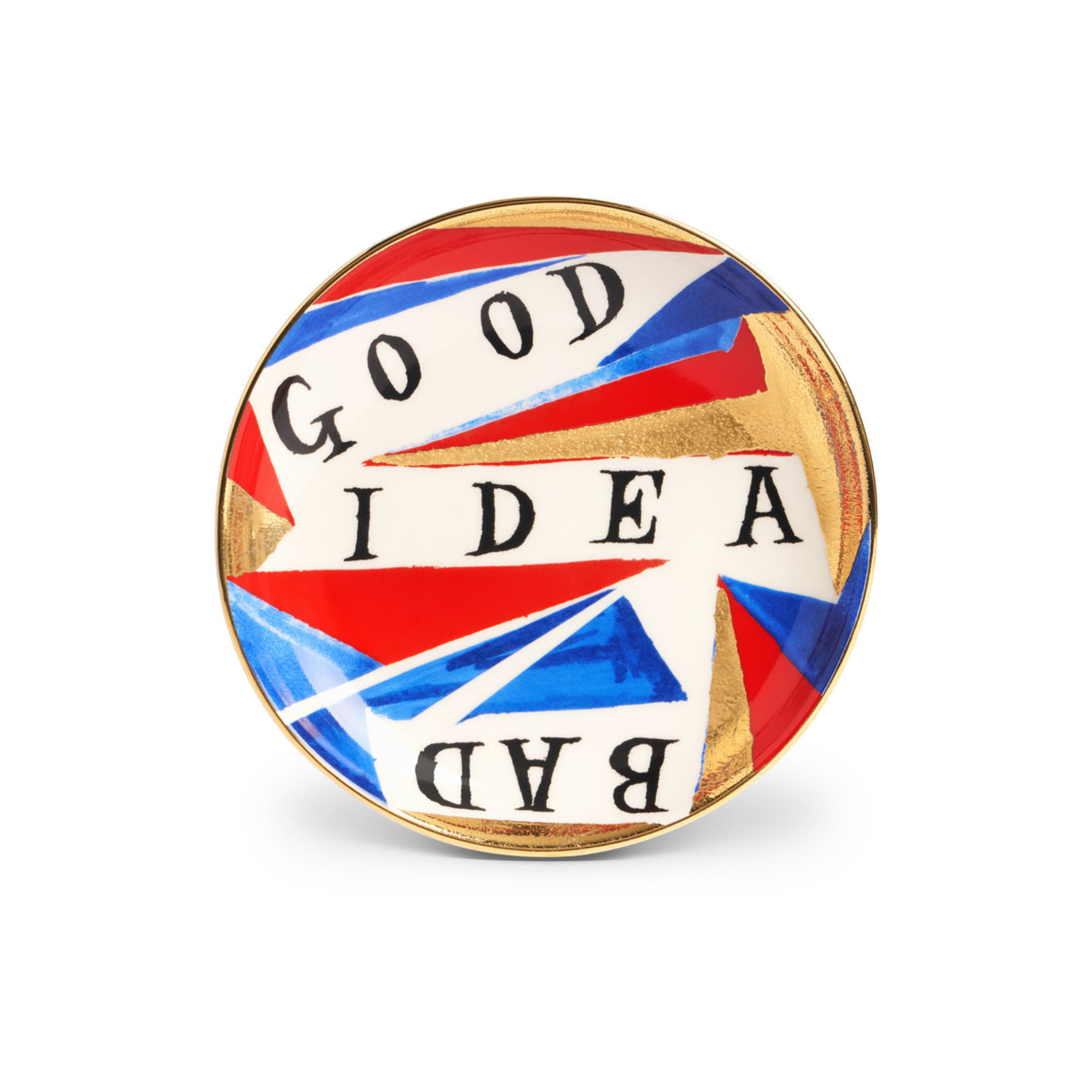 Ruan Hoffmann Good/Bad Idea Plate | Maison & Tavola