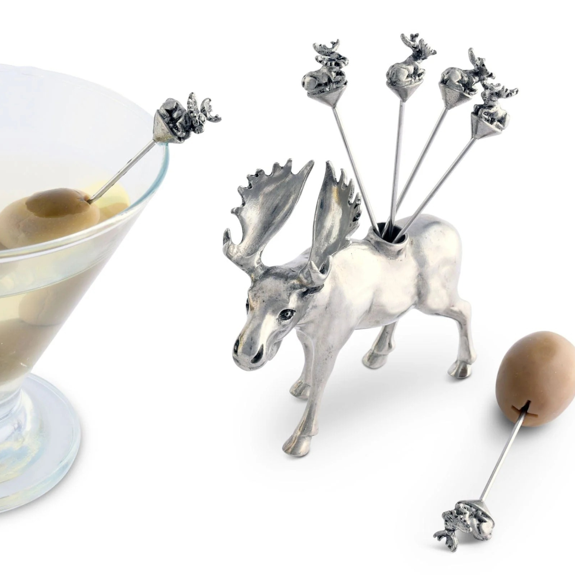 Moose Cheese Pick Set | Maison & Tavola