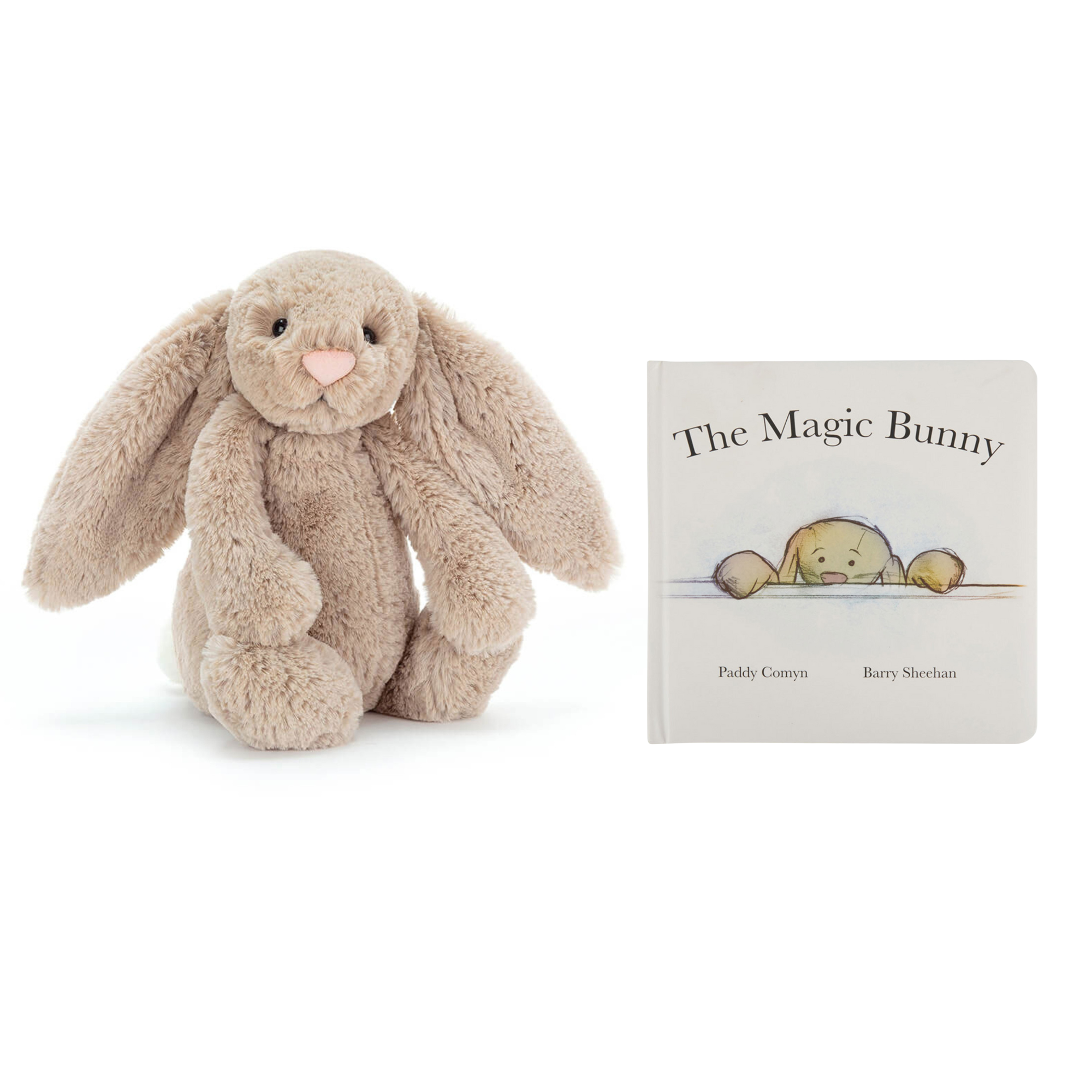 Bashful Beige Bunny & The Magic Bunny Book | Maison & Tavola