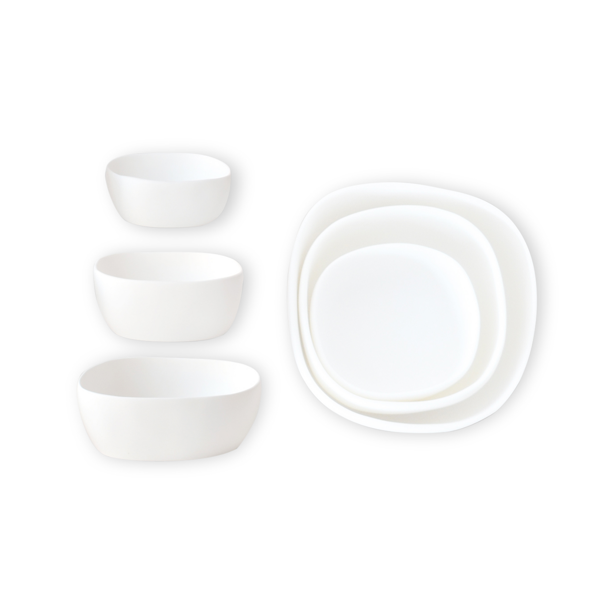Cuadrado Nested Trio Bowls | Maison & Tavola