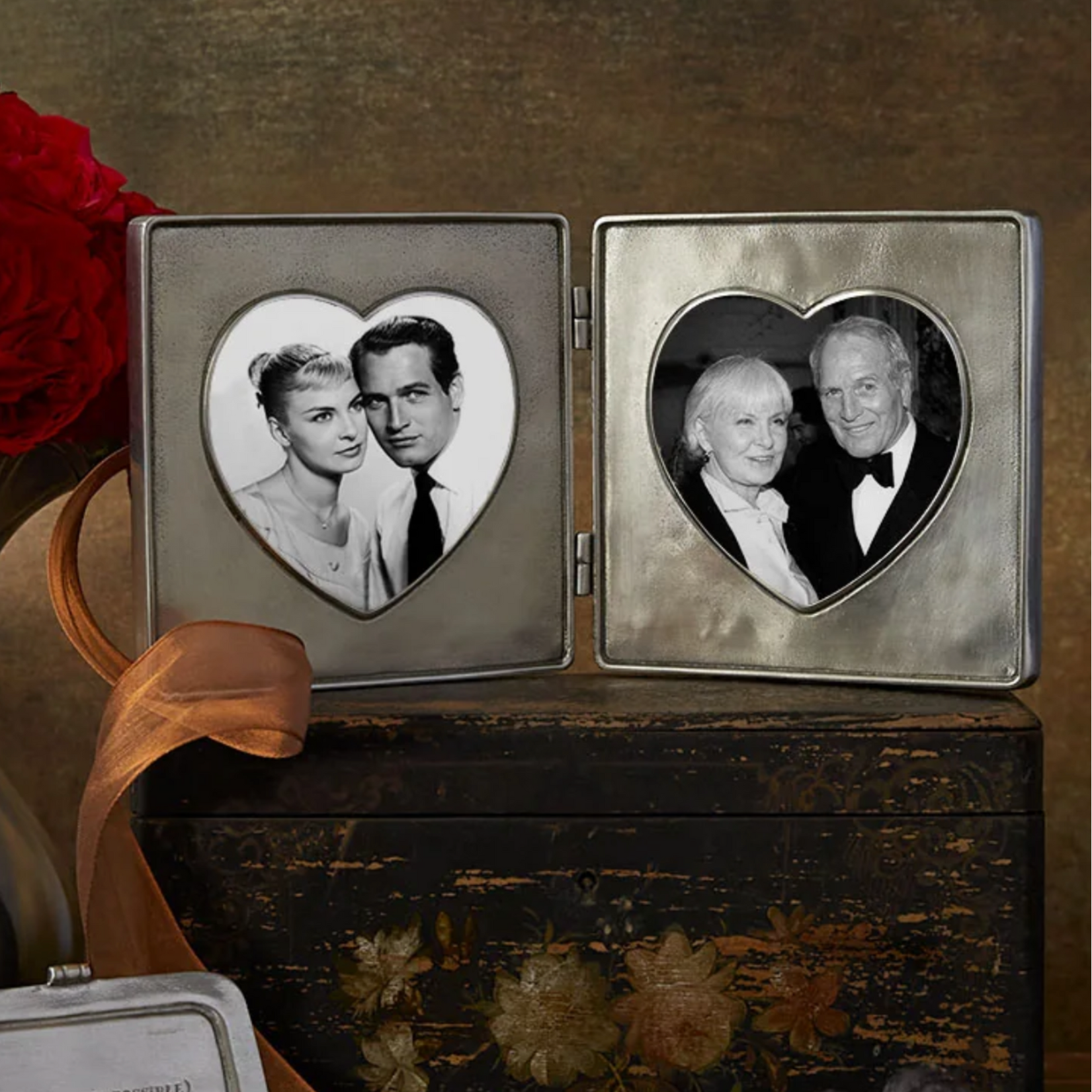 Double Heart Frame | Maison & Tavola