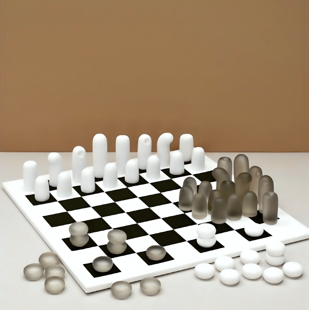 Noodle Chess & Checkers Set – Maison & Tavola