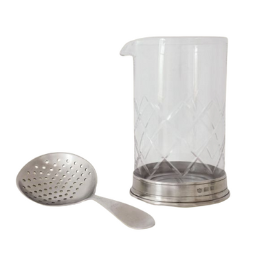 Match Pewter Cocktail Strainer | Maison & Tavola